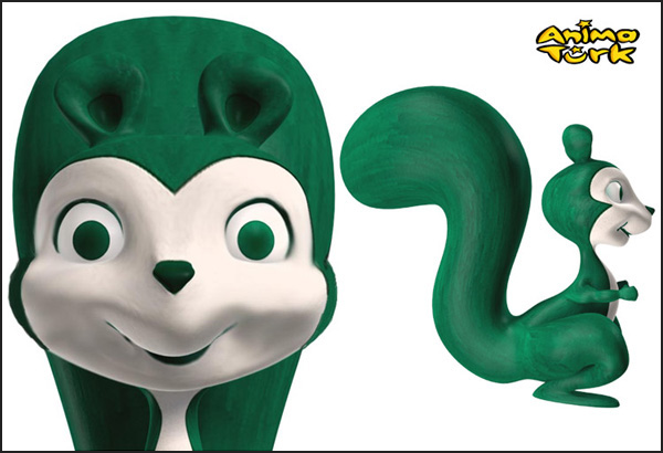 Baymak- 3D Design of Squirrel Character | AnimaTürk Animasyon Stüdyosu ...